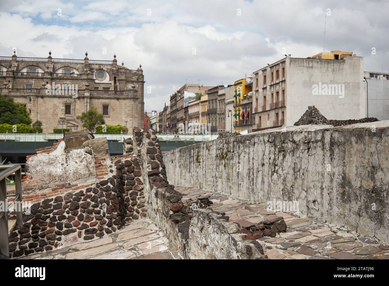 The ruins of Templo Mayor in Mexico City, once home to the most sacred ...