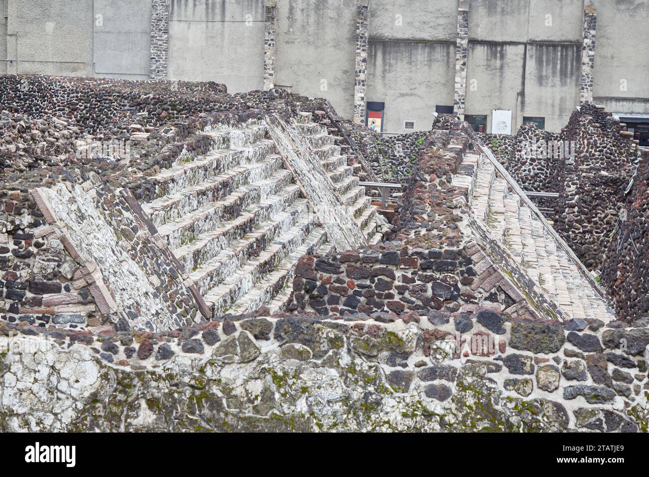 The ruins of Templo Mayor in Mexico City, once home to the most sacred ...