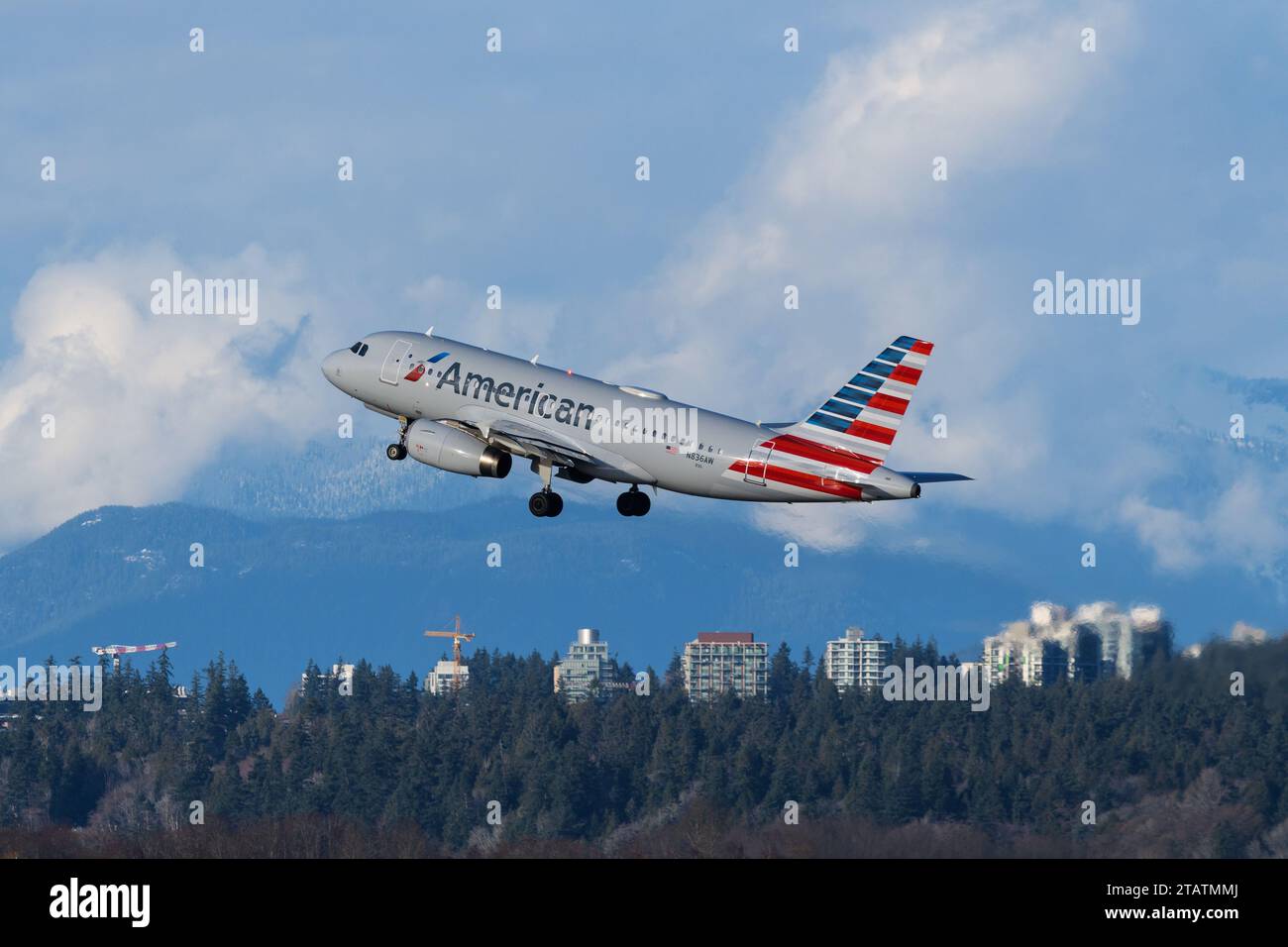 Richmond, British Columbia, Canada. 2nd Dec, 2023. An American Airlines ...