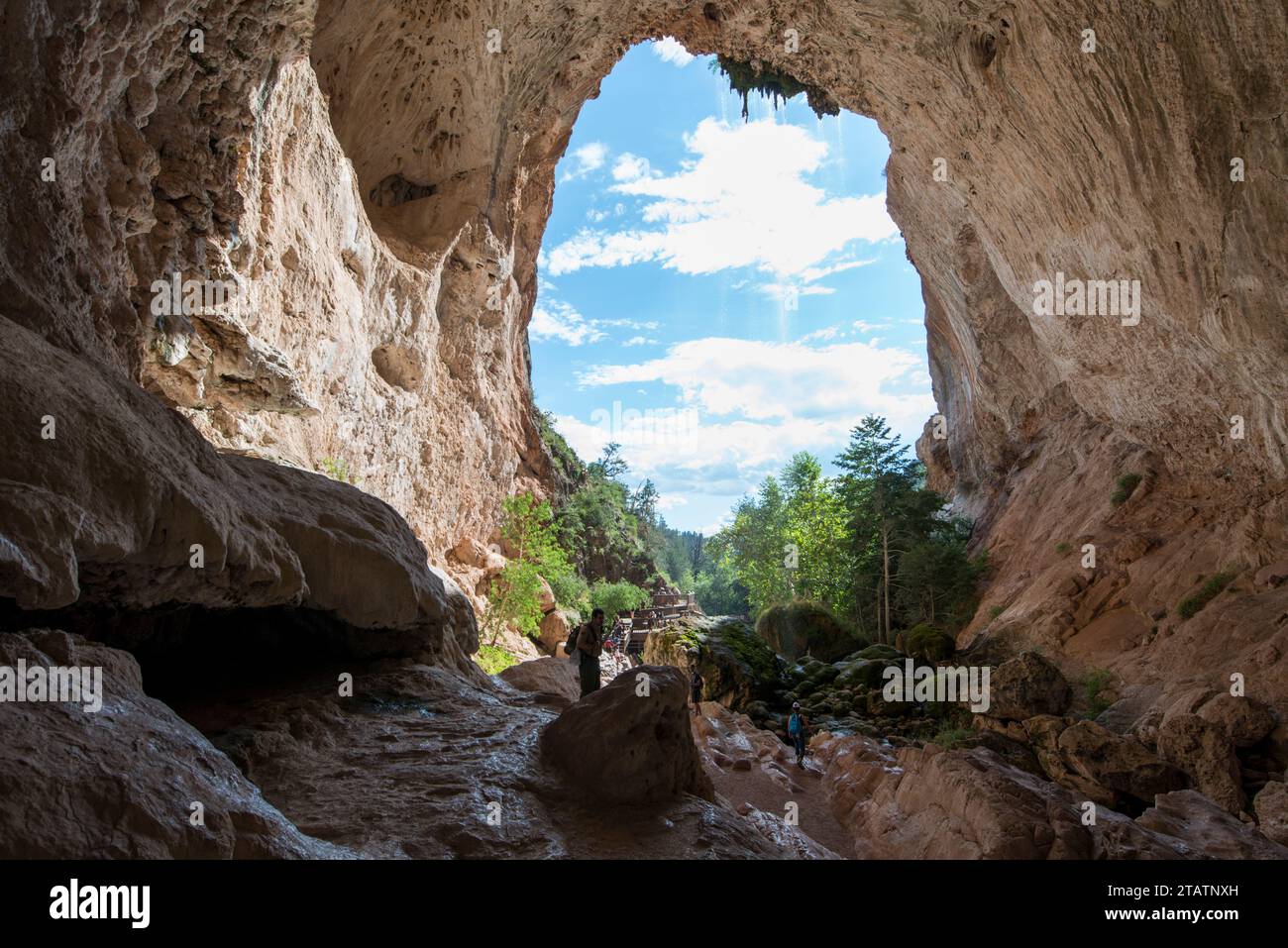 Tonto Natural Bridge State Park, Payson, Arizona Stock Photo - Alamy