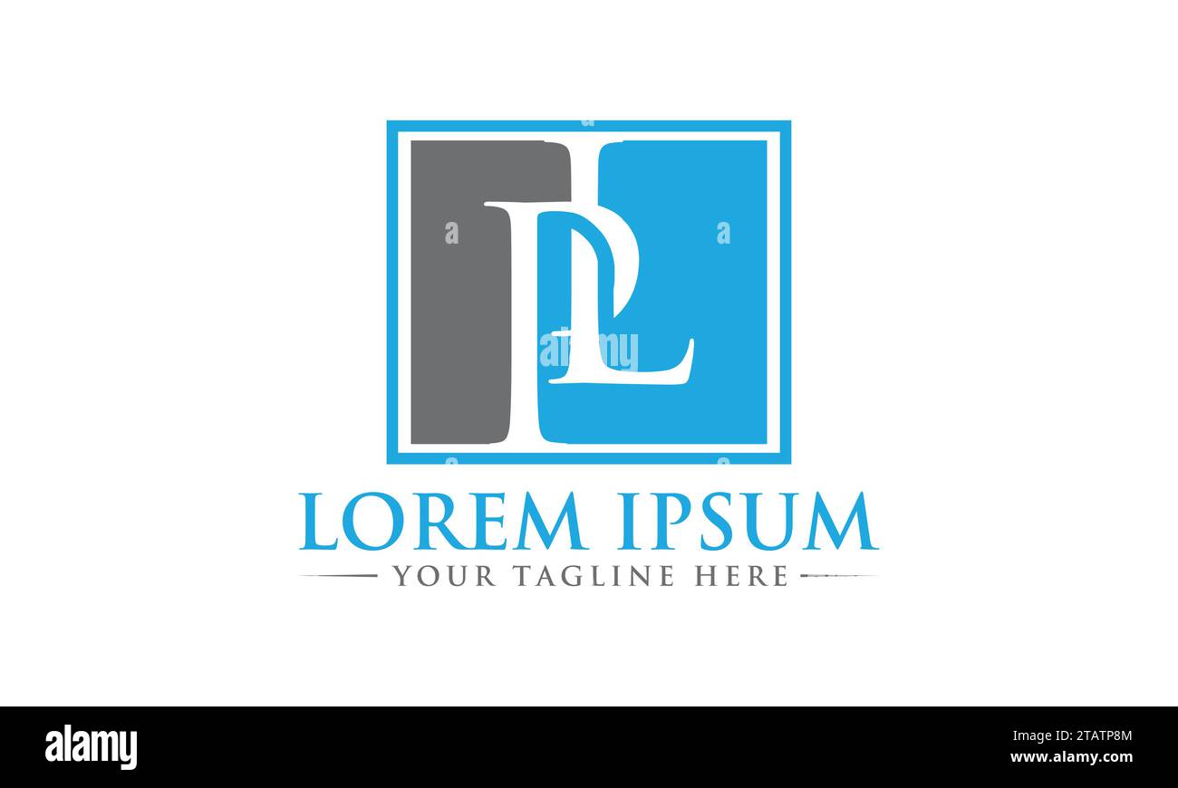 PL Logo Design. Unique and Modern Logo Design Stock Vector Image & Art ...