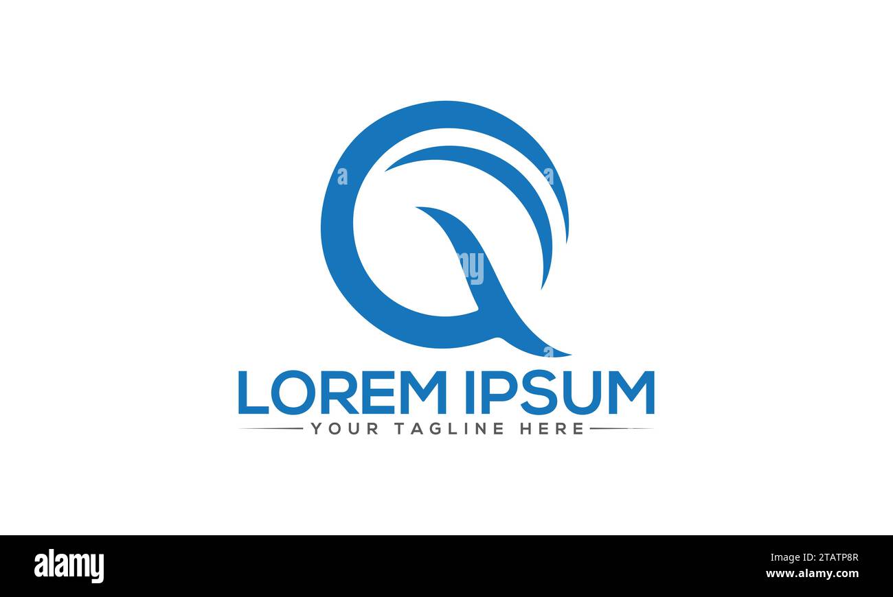 Q Logo Design Unique and Modern Logo Design Stock Vector Image & Art ...