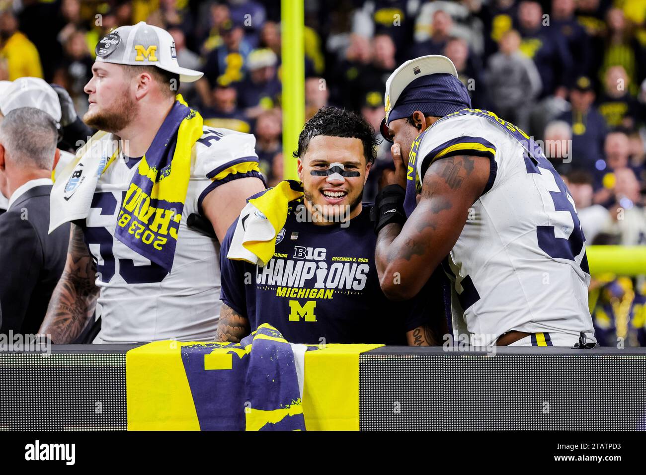 Indianapolis, Indiana, USA. 2nd Dec, 2023. Michigan Wolverines ...