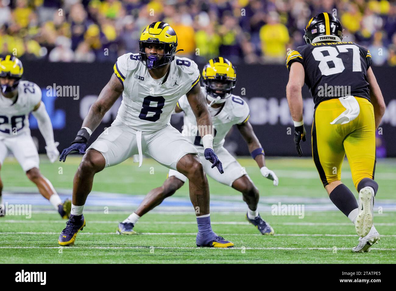 Indianapolis, Indiana, USA. 2nd Dec, 2023. Michigan Wolverines ...