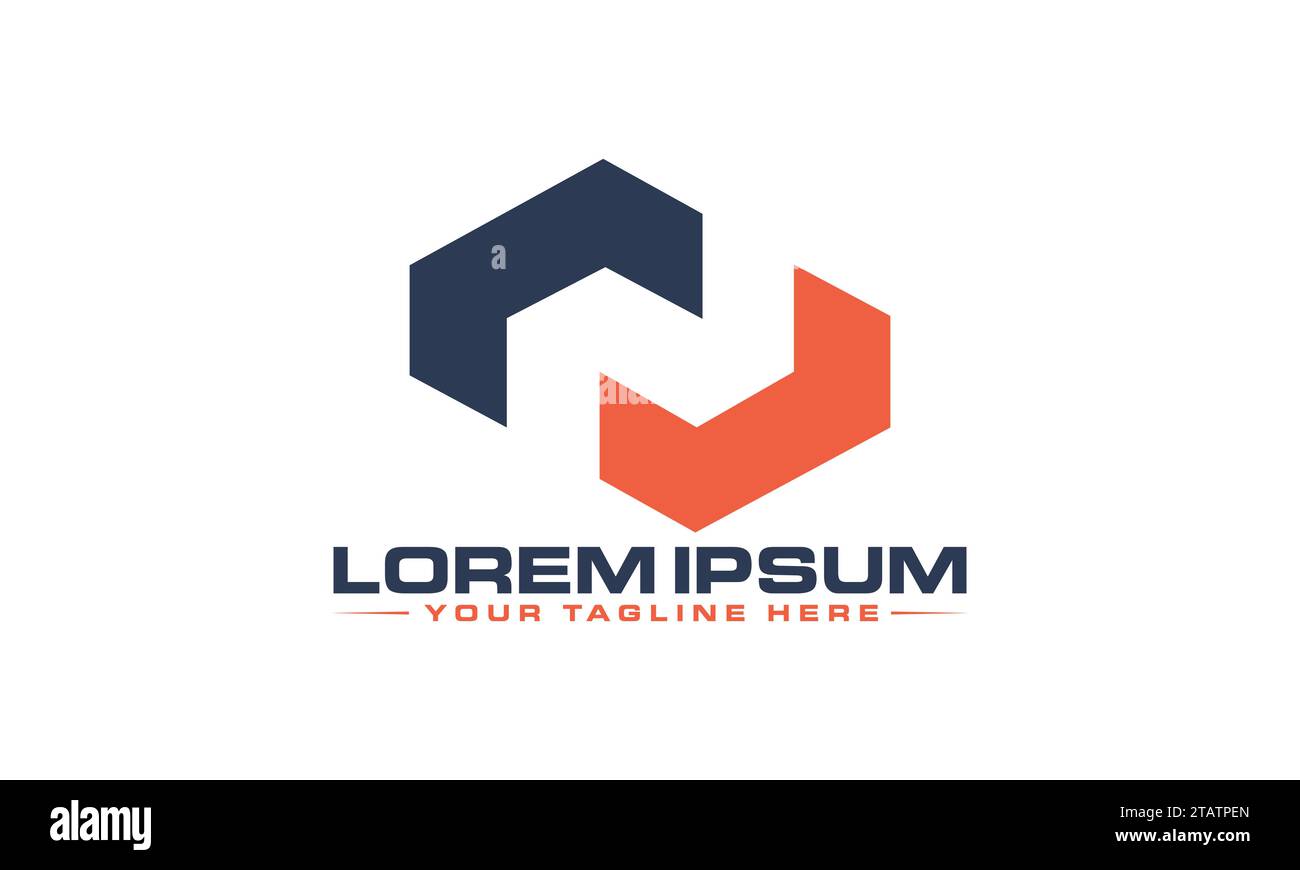 N Logo Design Creative and Unique Logo Design Stock Vector Image & Art ...