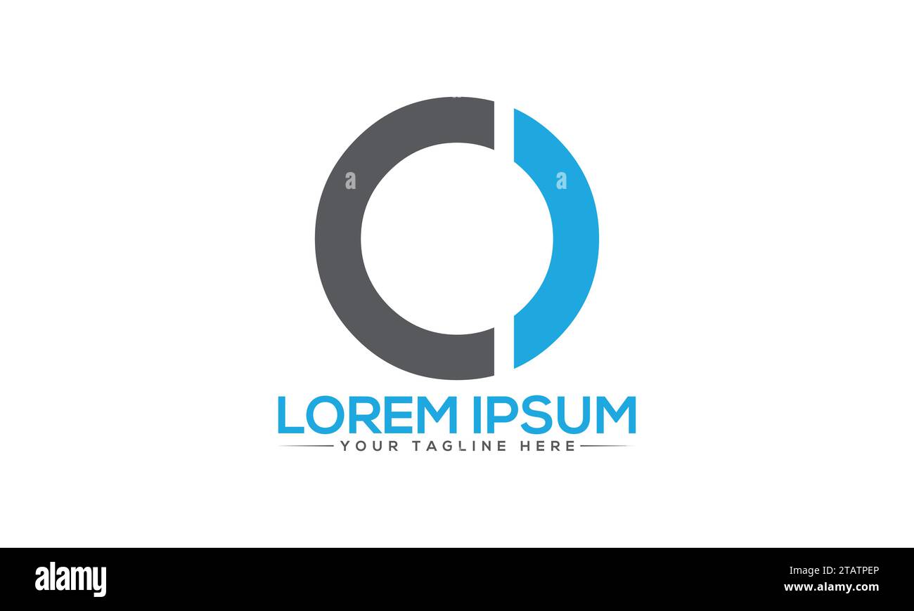 OC Letter Logo Design. Creative and Professional Logo Design Stock ...