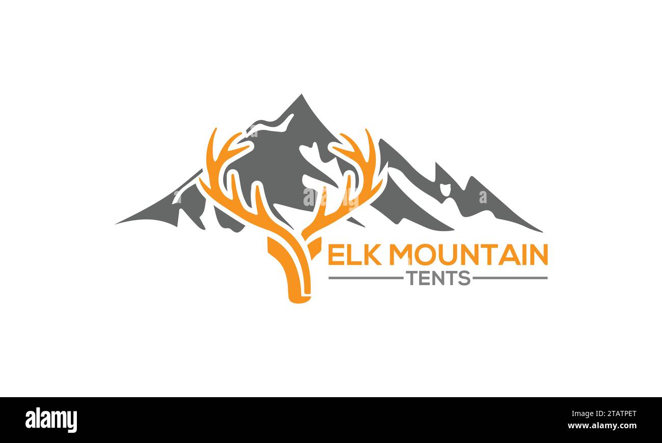 Mountain Logo Design Unique and Modern Logo Design Stock Vector Image ...