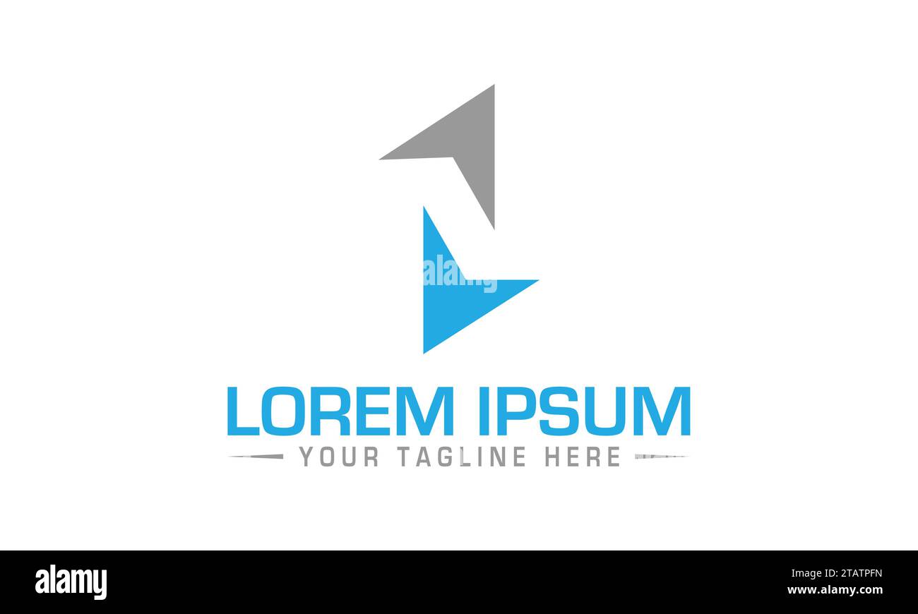 N Logo Design Creative and Unique Logo Design Stock Vector Image & Art ...