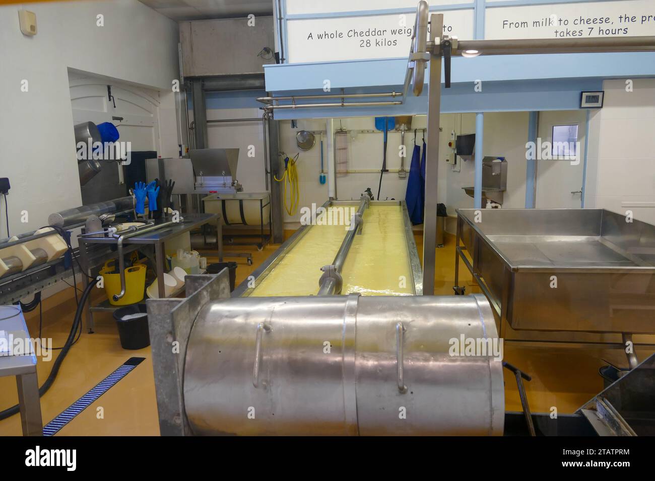 Cheddar, England, Great Britain - May 28 2016: Traditional original ...