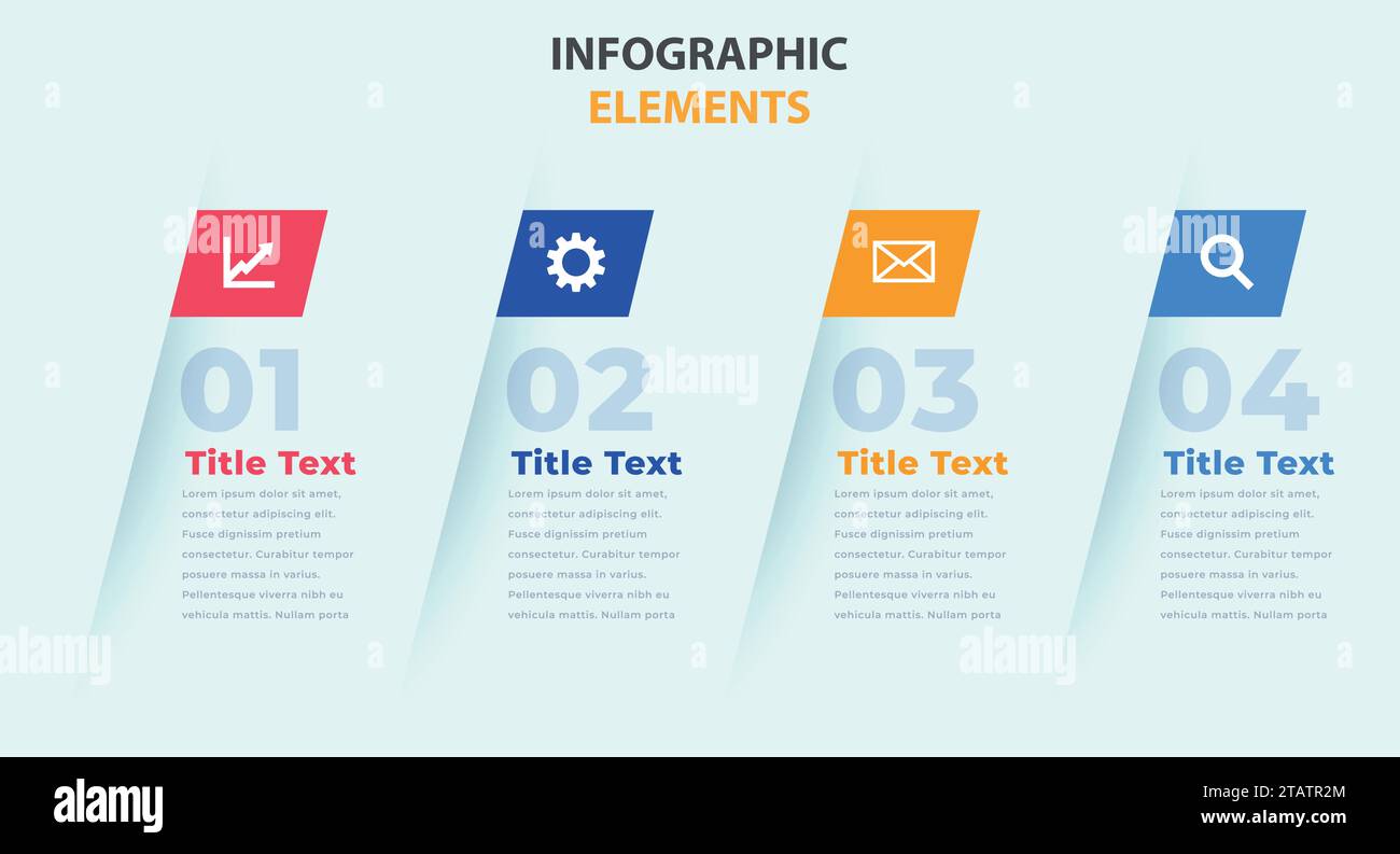 Vector origami flow chart infographic hi-res stock photography and ...