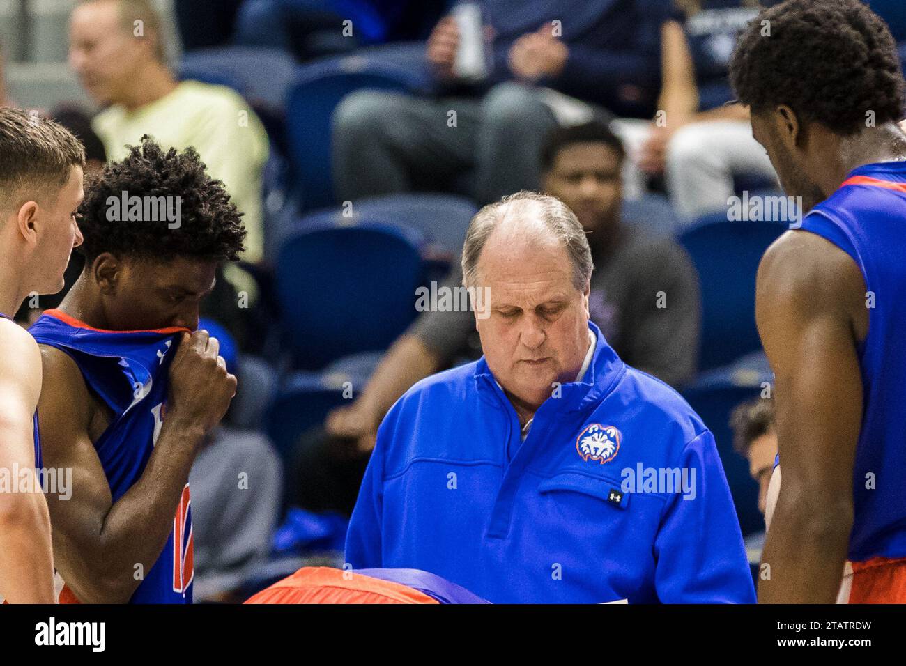 Houston, Texas, USA. 2nd Dec, 2023. Houston Christian Huskies head ...