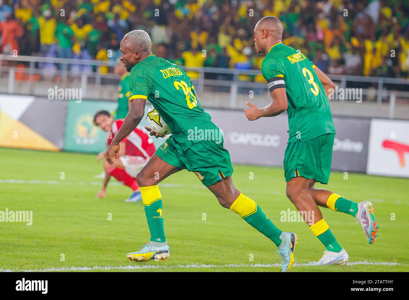 DAR ES SALAAM, TUNISIA – DECEMBER 2: PACOME PEODOH ZOUZOUA of Young ...