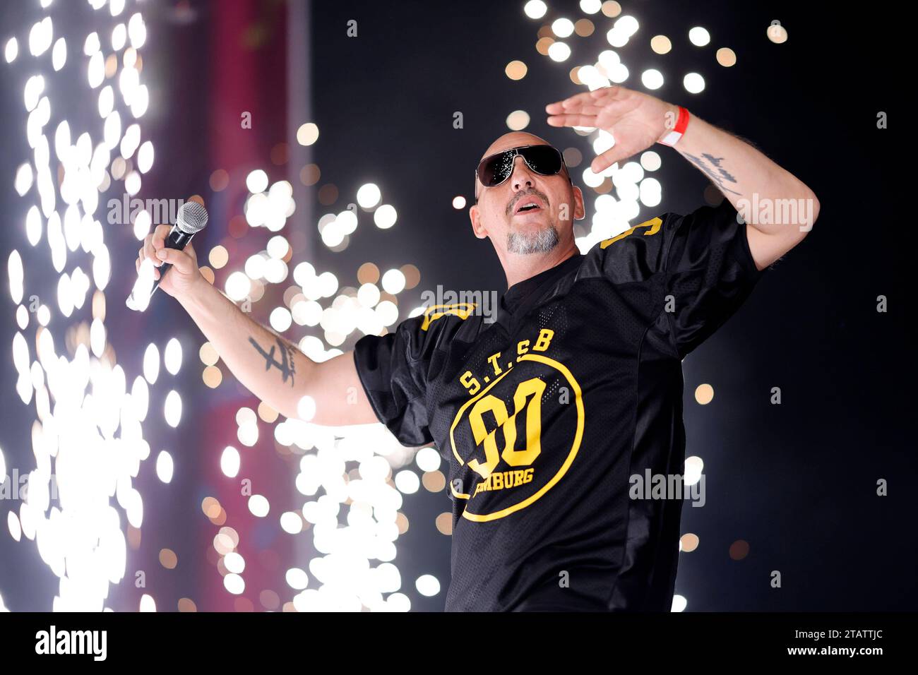 Die Popgruppe Fun Factory bei der 90s Super Show in der Lanxess-Arena ...