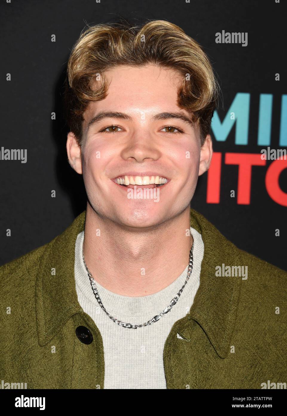 LOS ANGELES, CALIFORNIA - NOVEMBER 29: Connor Finnerty attends the ...