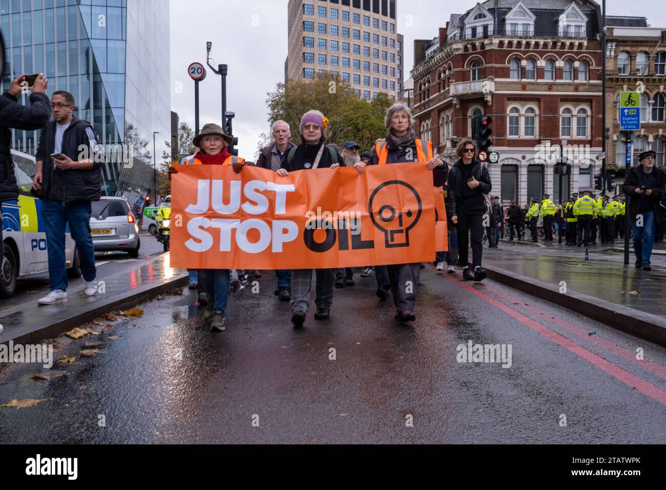 Just Stop Oil, London, 18th November 2023 Stock Photo - Alamy