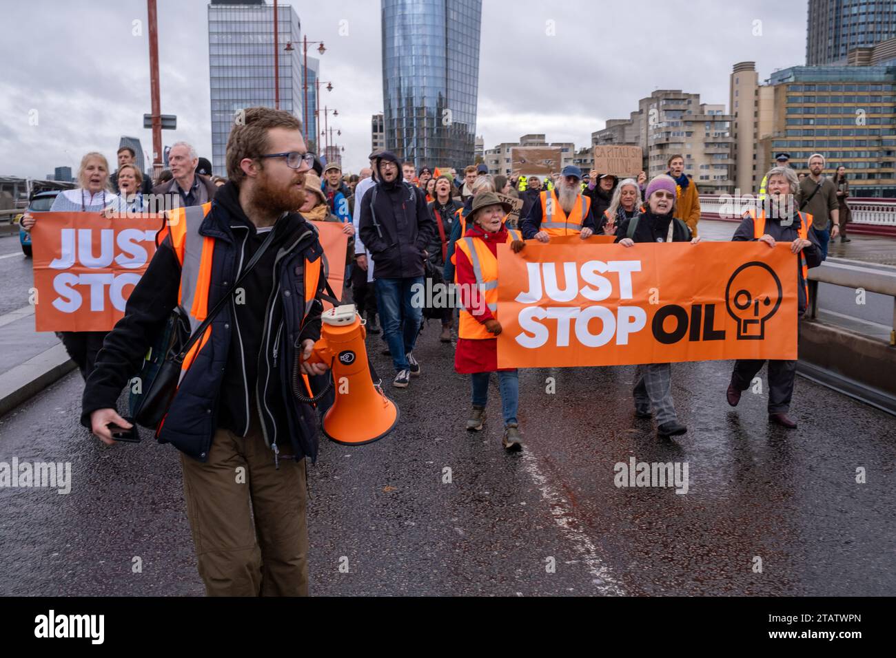 Just Stop Oil, London, 18th November 2023 Stock Photo - Alamy
