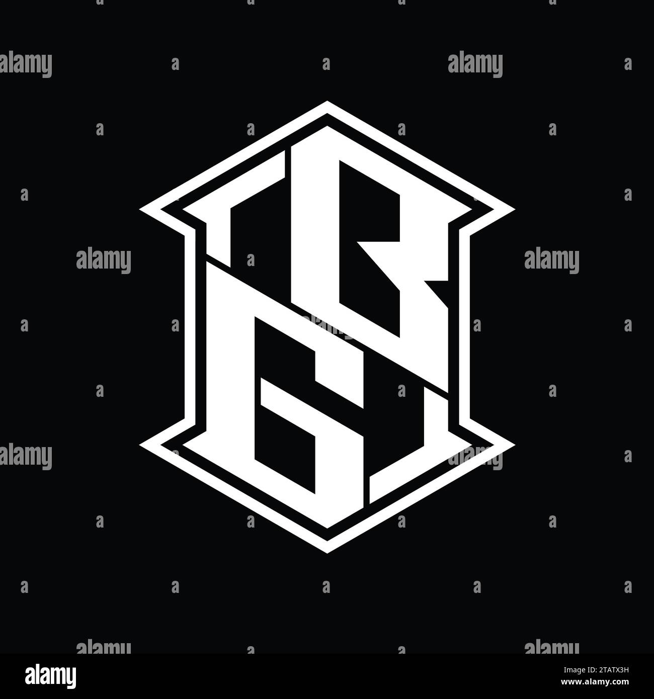 Bg gaming logo hi-res stock photography and images - Alamy