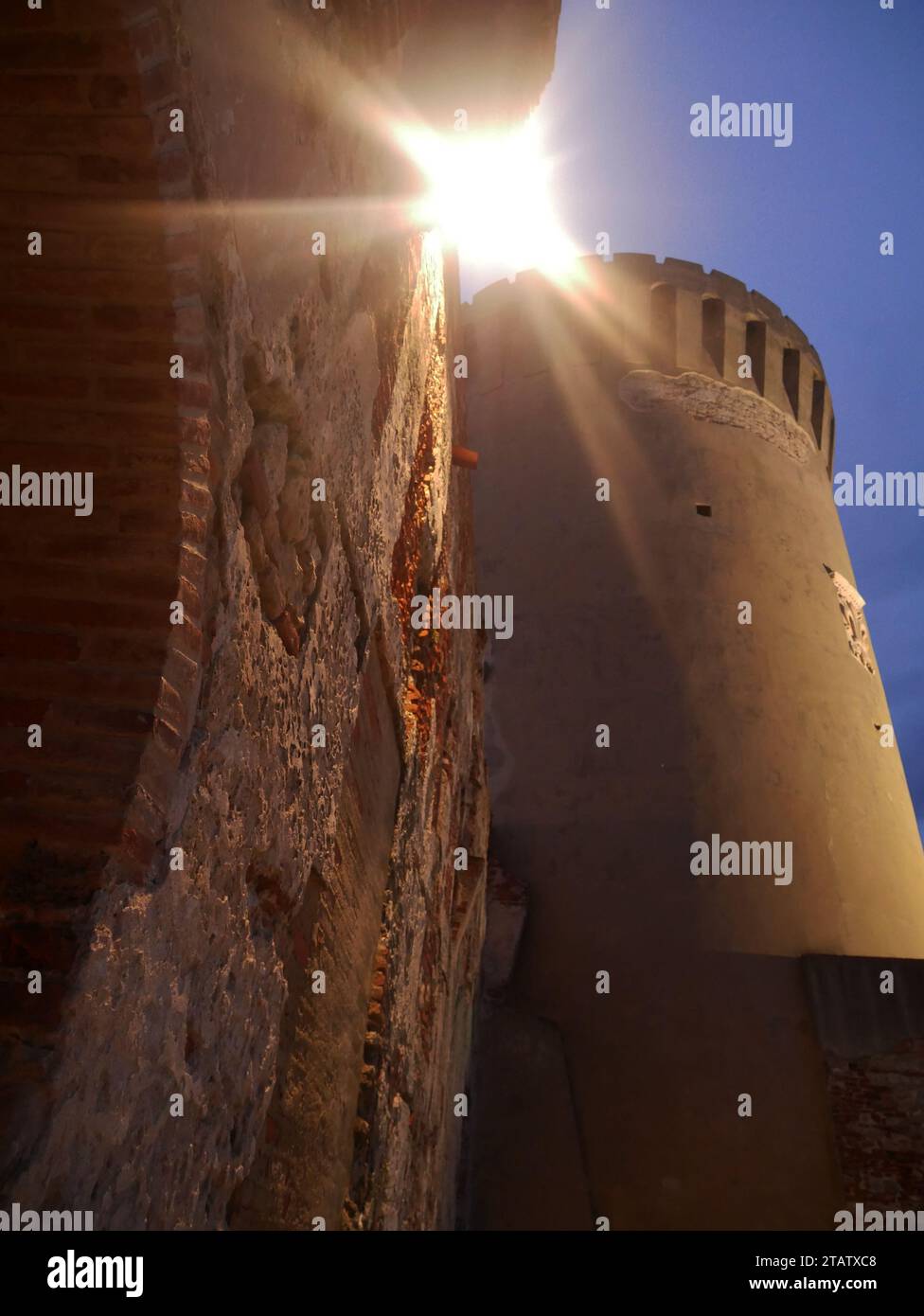 Livorno, Tuscany. Italy. Fortezza Vecchia/Old fortress Stock Photo - Alamy