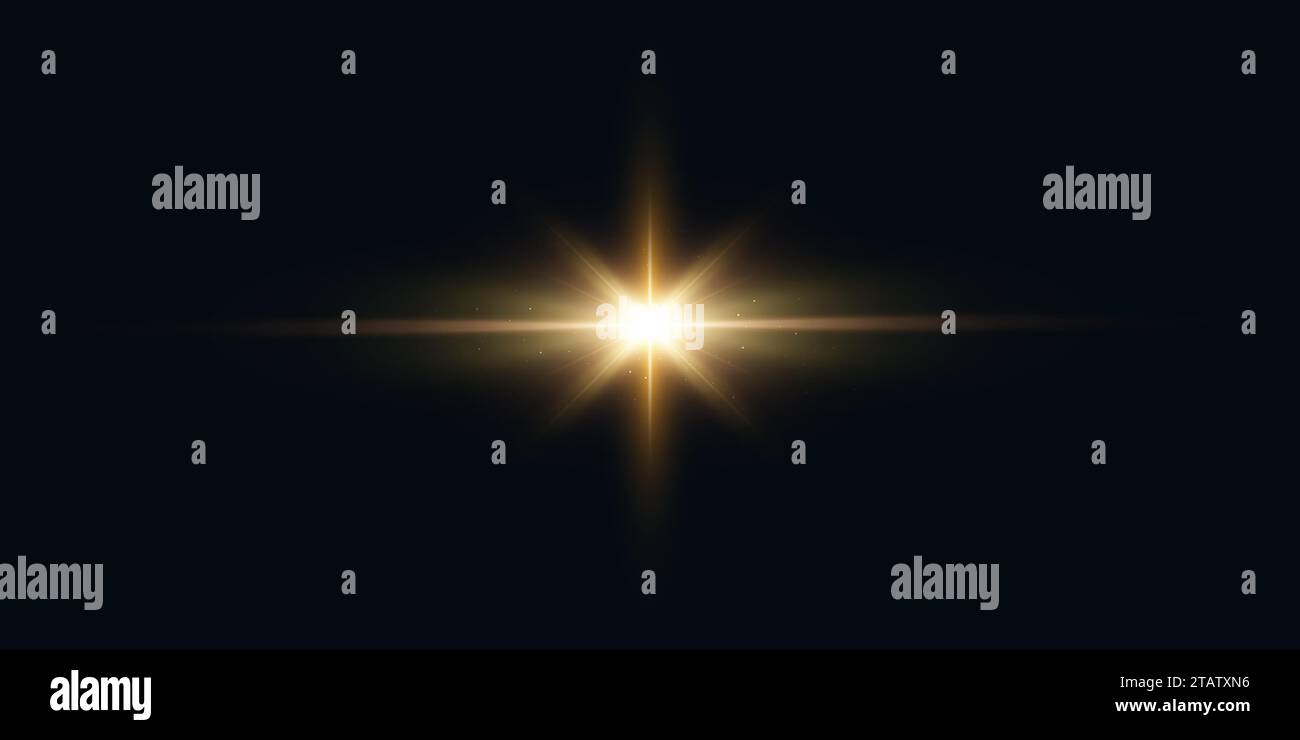 Sun flare reflection on Stock Vector Images - Alamy