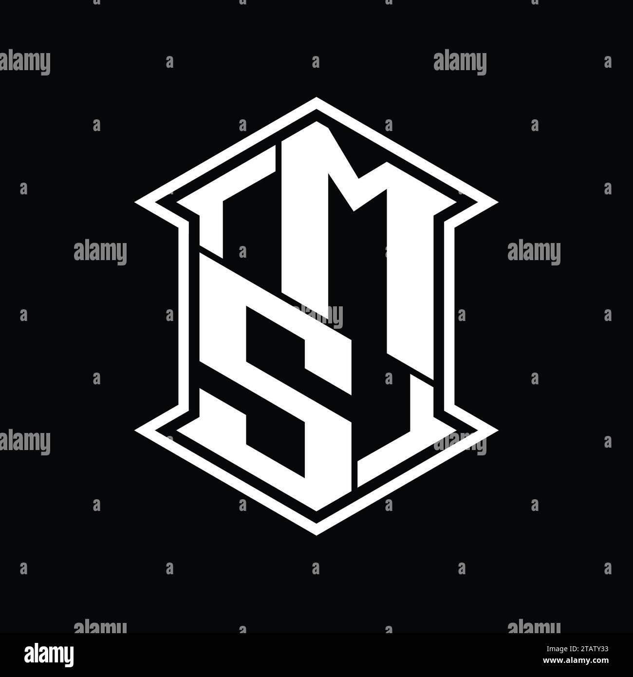 Ms gaming logo hi-res stock photography and images - Alamy