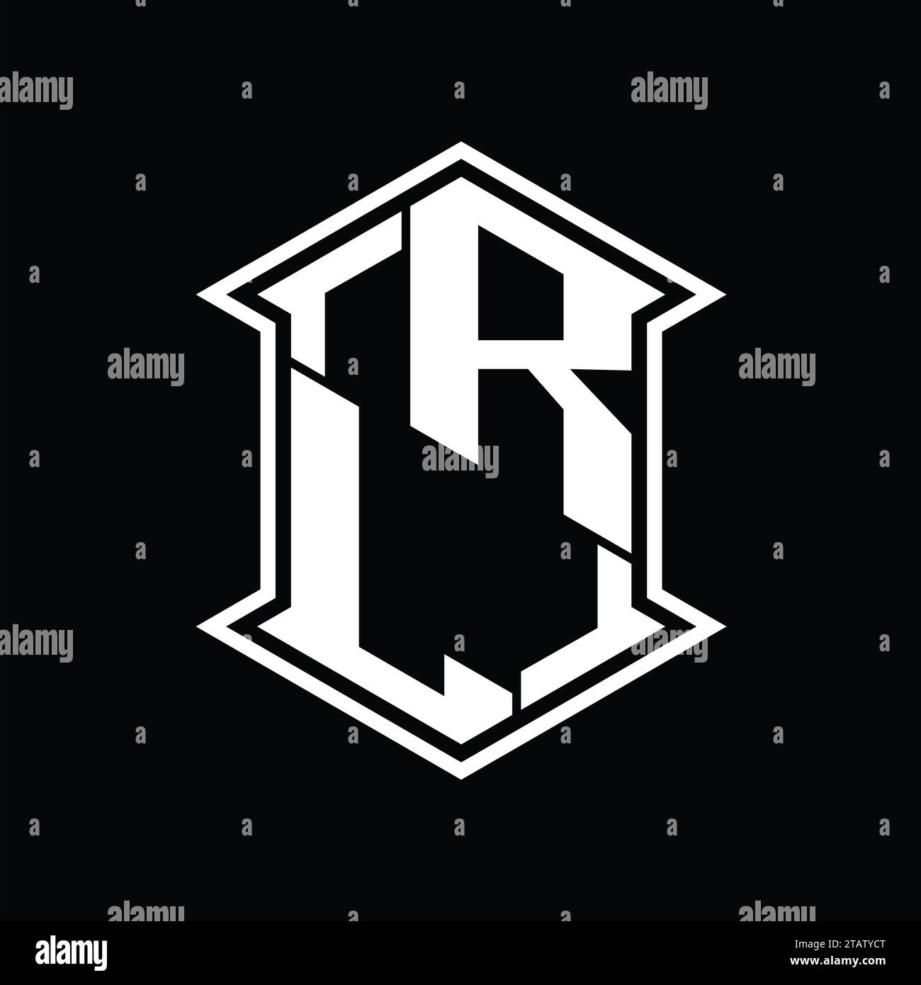 Rl gaming letters hi-res stock photography and images - Alamy