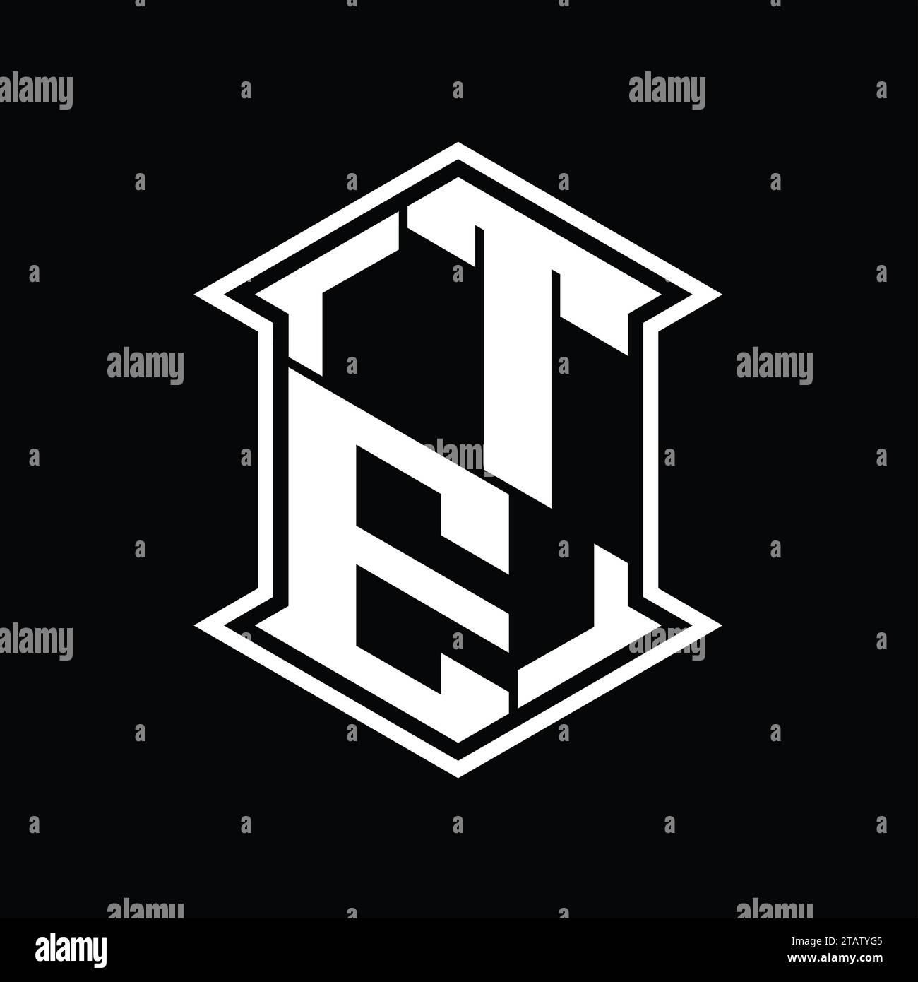 Te gaming logo hi-res stock photography and images - Alamy