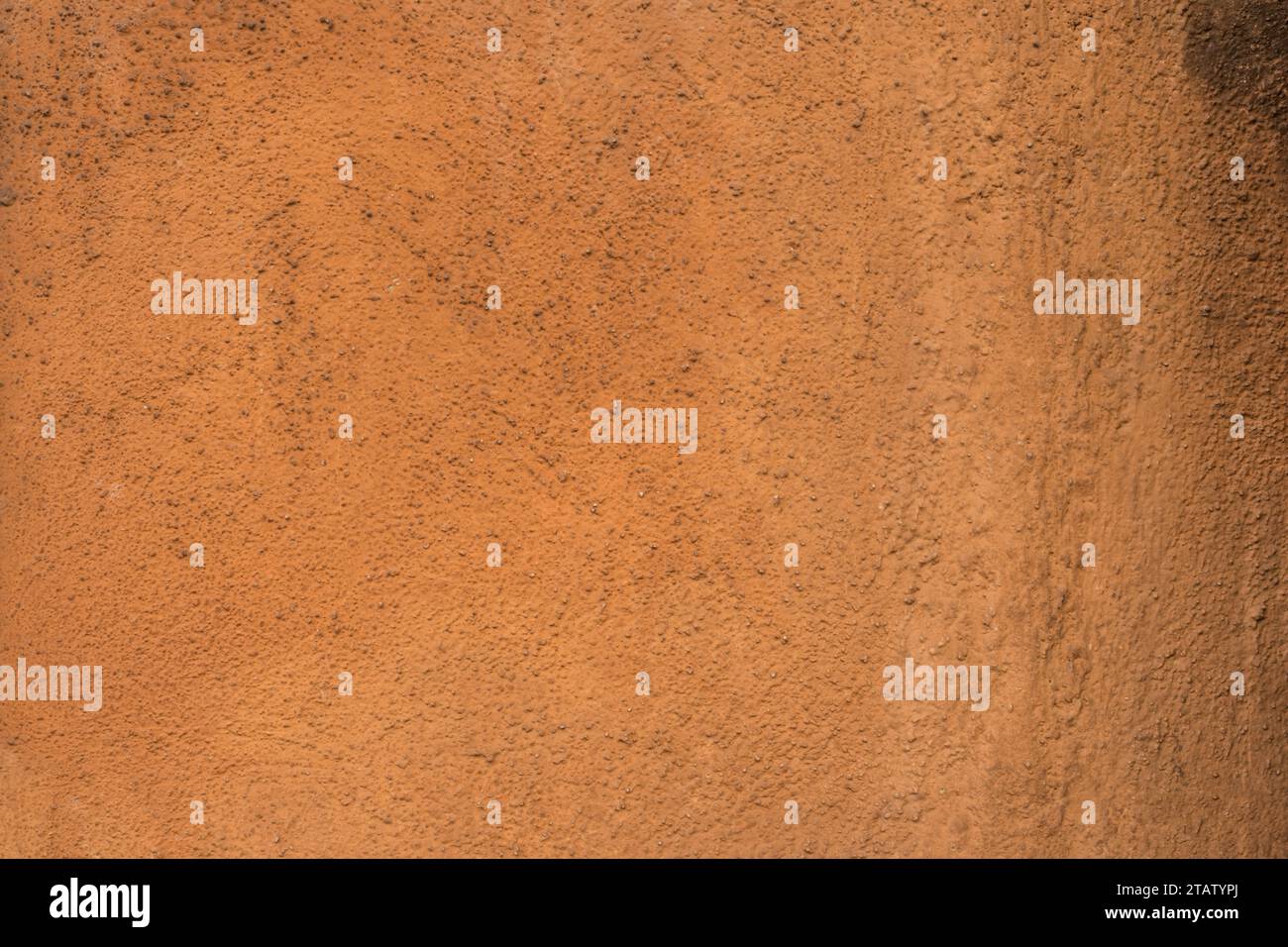 dark ocher plaster wall of old mediterranean city, texture background ...