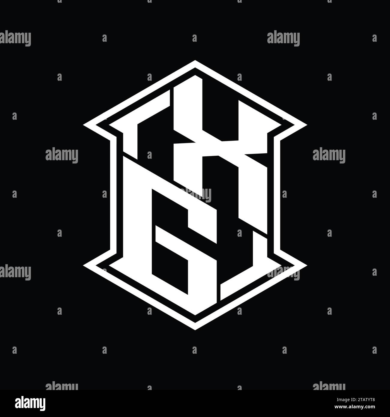 Xg gaming logo hi-res stock photography and images - Alamy