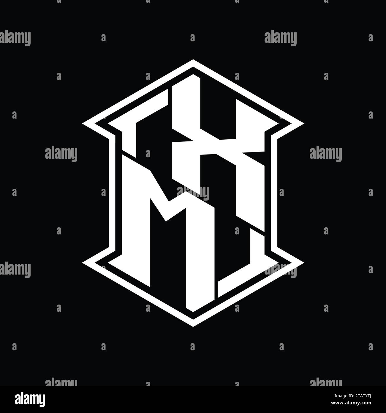 Xm gaming logo hi-res stock photography and images - Alamy