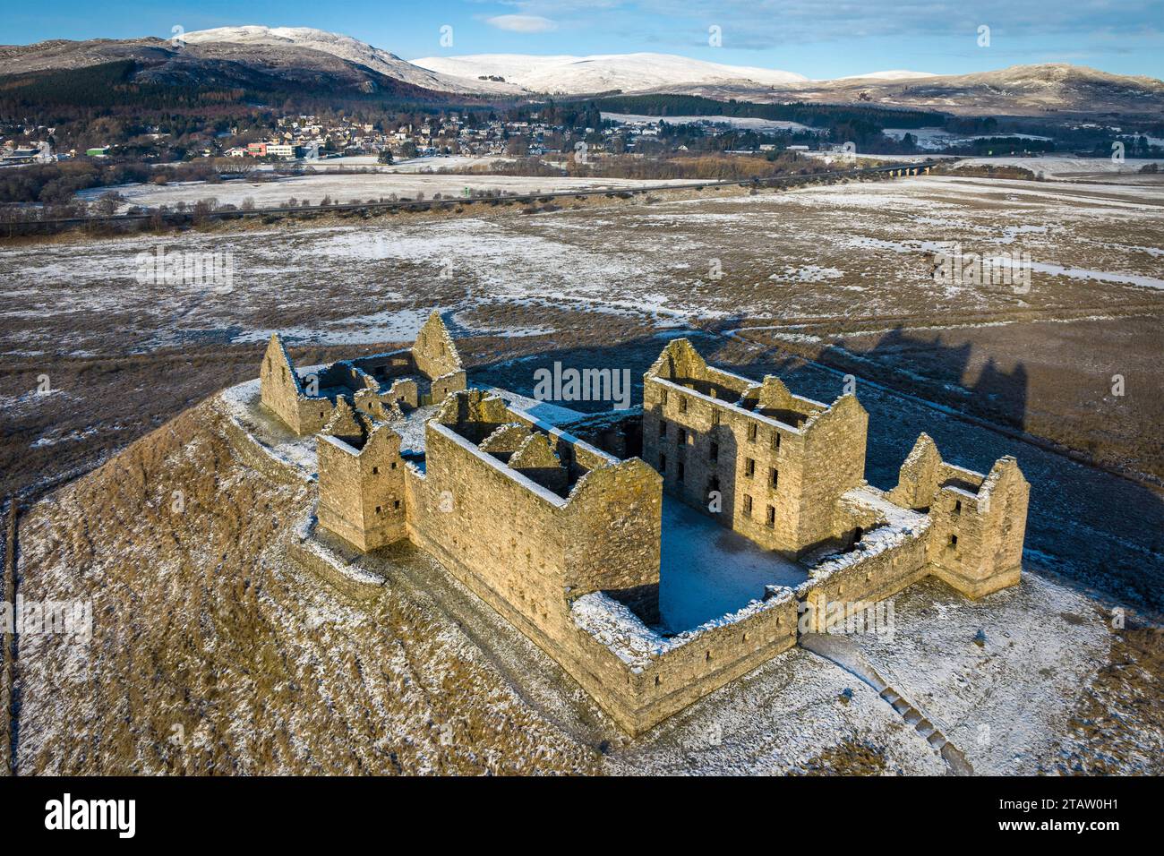 Ruthven Barracks, Badenoch, Scotland, UK Stock Photo - Alamy