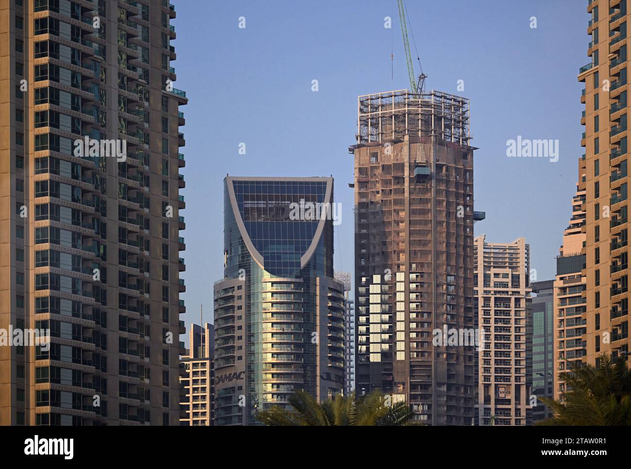 Dubai, United Arab Emirates. 02nd Dec, 2023. Residential and commercial ...