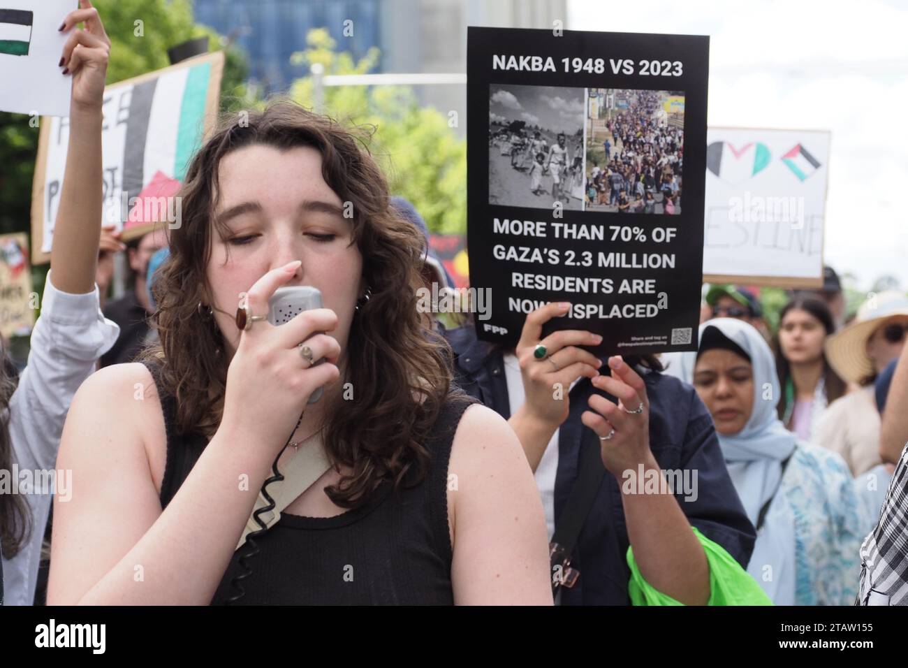 Australia, Canberra, 3rd December 2023. For the eighth weekend in a row ...