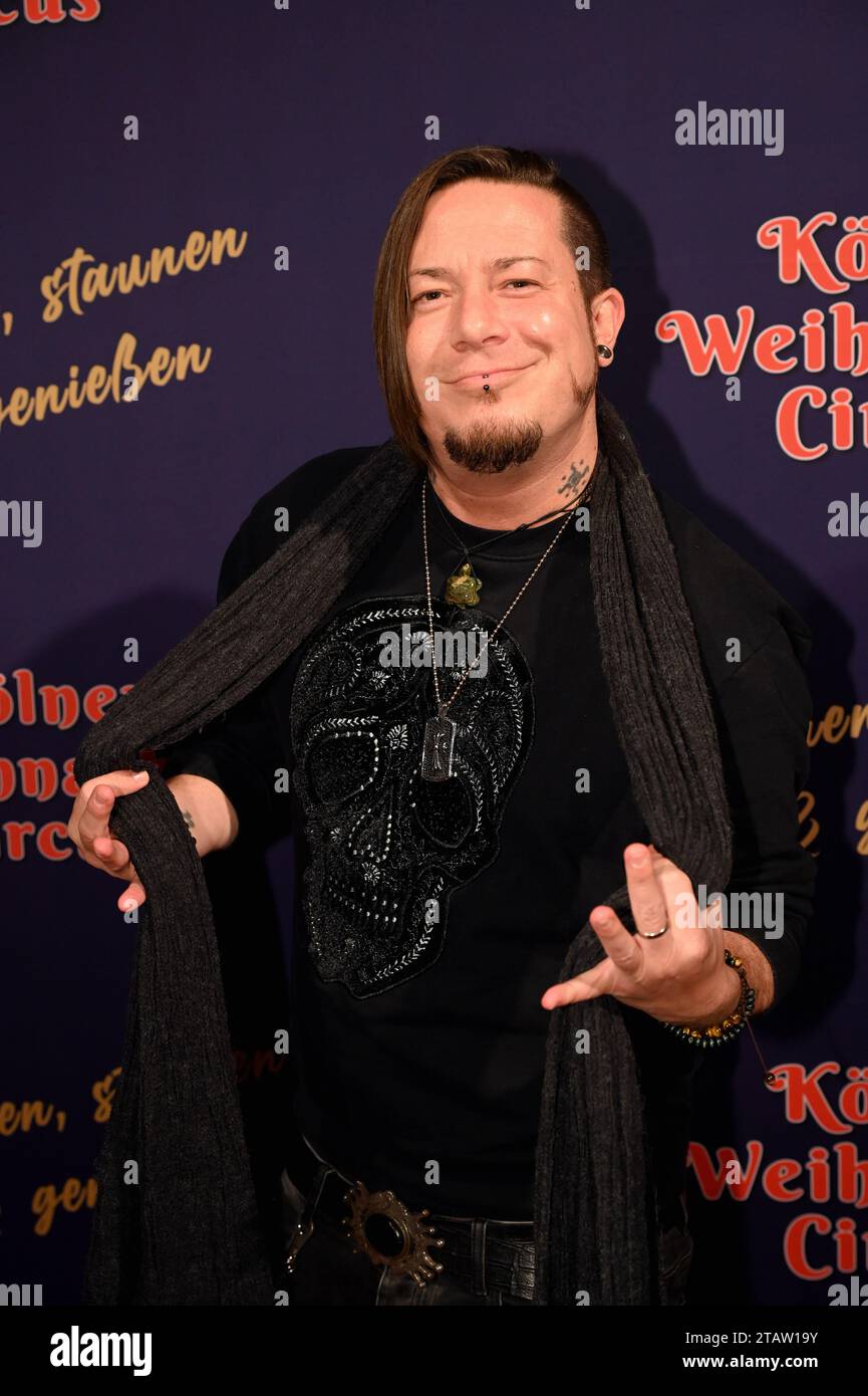 Cologne, Germany. 02nd Dec, 2023. Musician Izzy Gallegos, former member ...
