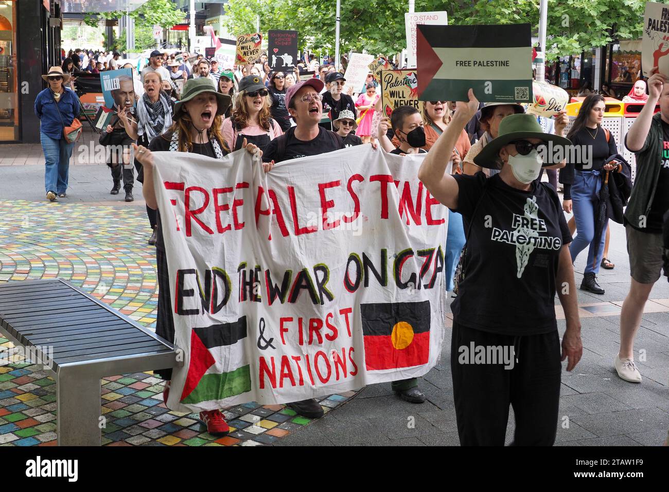 Australia, Canberra, 3rd December 2023. For the eighth weekend in a row ...