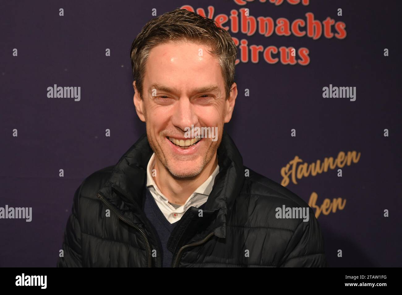 Cologne, Germany. 02nd Dec, 2023. Presenter Sven Lorig attends the ...