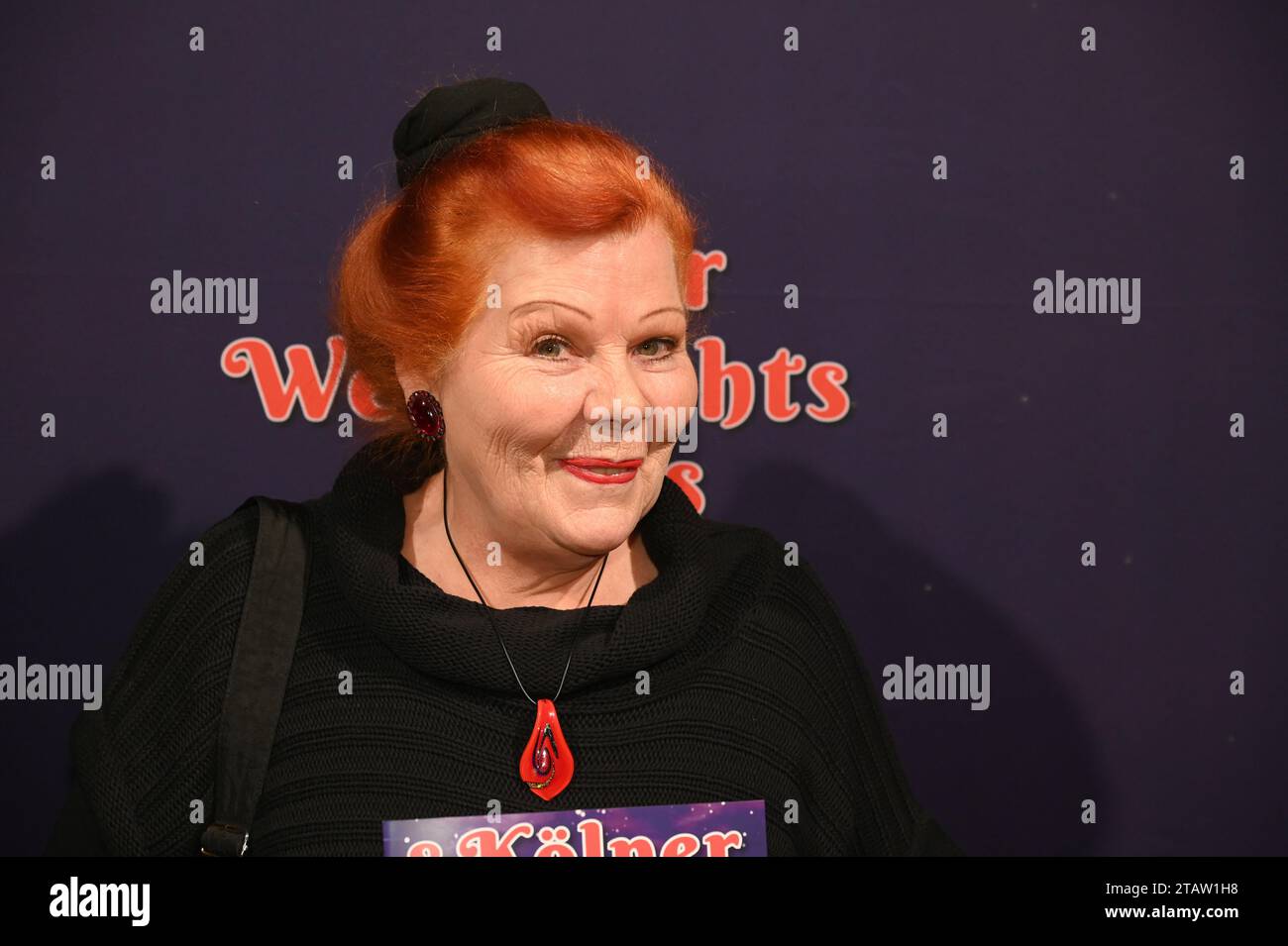 Cologne, Germany. 02nd Dec, 2023. Actress Samy Orfgen comes to the ...