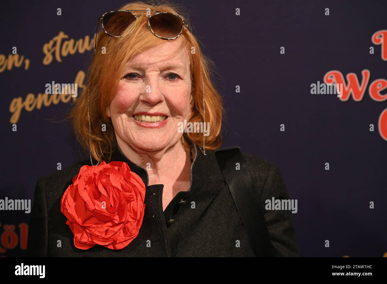 Cologne, Germany. 02nd Dec, 2023. Actress Marianne Rogee comes to the ...