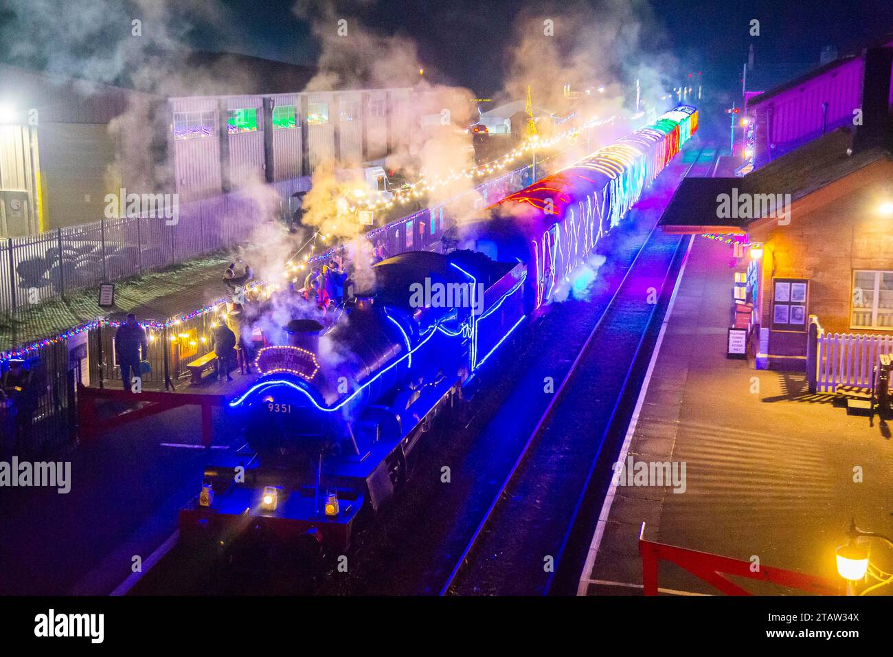 Bishops Lydeard, Somerset, UK. 2nd December 2023. The Winterlights ...