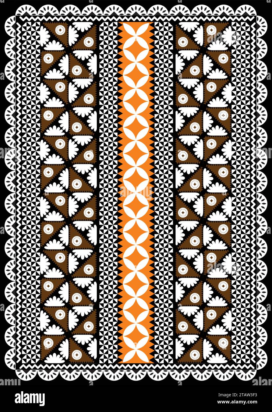 Fiji traditional clothing Stock Vector Images - Alamy