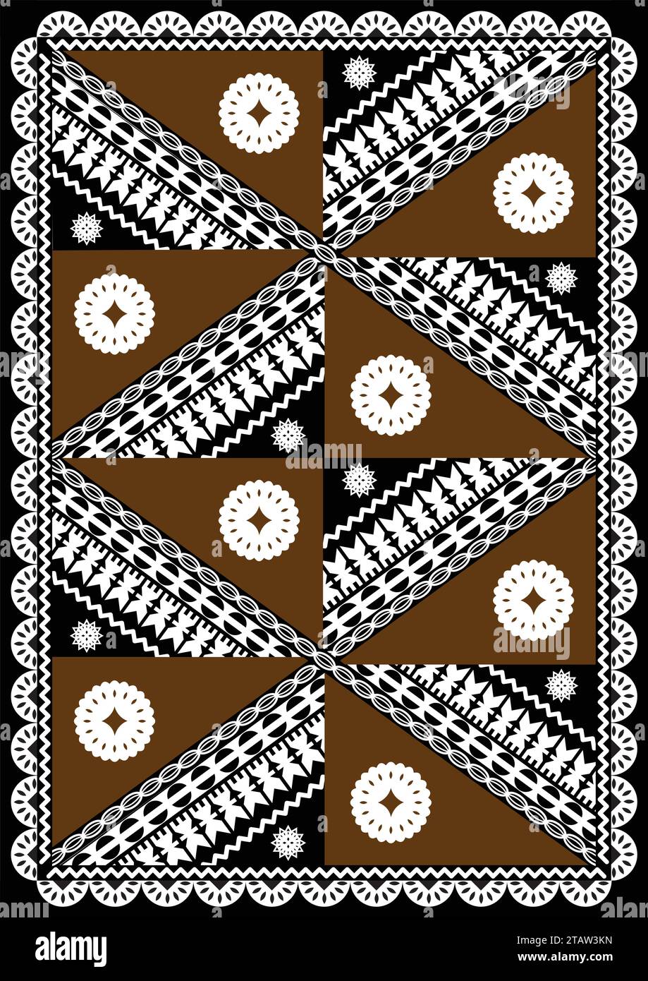 Fiji traditional clothing Stock Vector Images - Alamy
