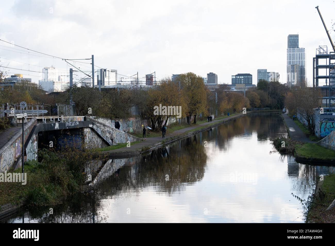 Birmingham Main Line Canal near Soho Wharf, Birmingham, West Midlands ...