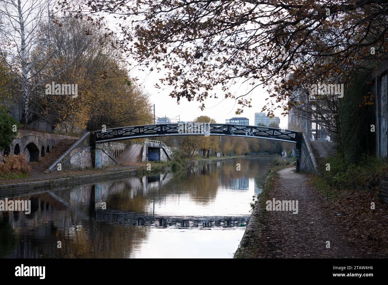 Birmingham Main Line Canal near Soho Wharf, Birmingham, West Midlands ...