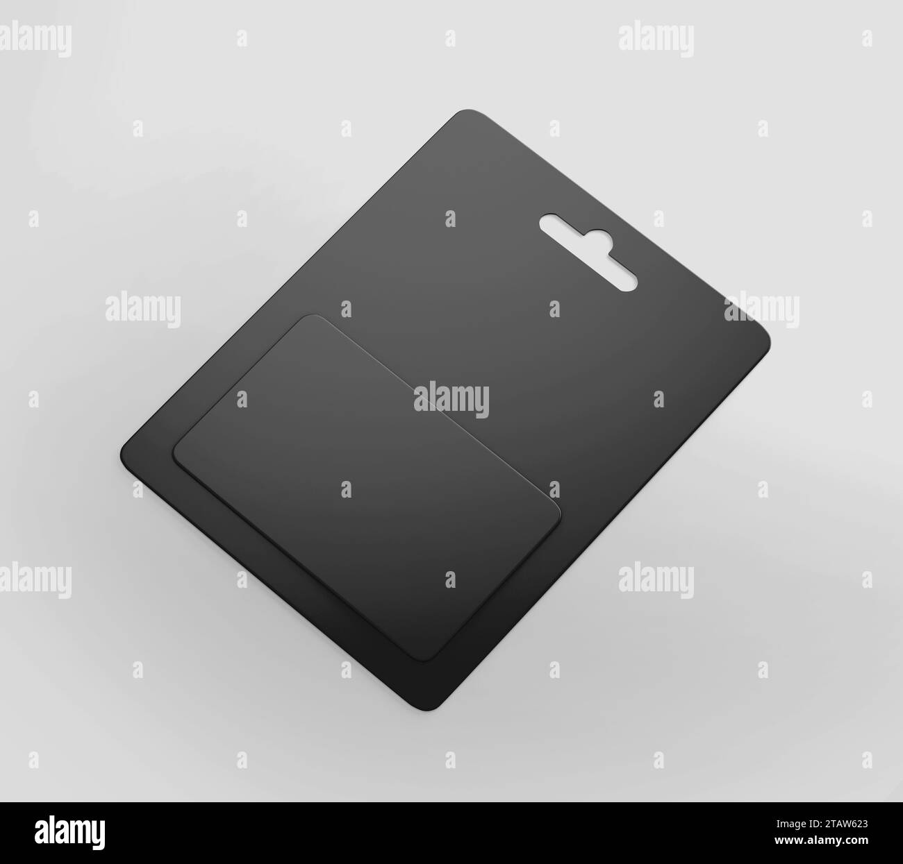 Black Gift Card in Blister Packaging, ID Card, Hotel and Apartment ...