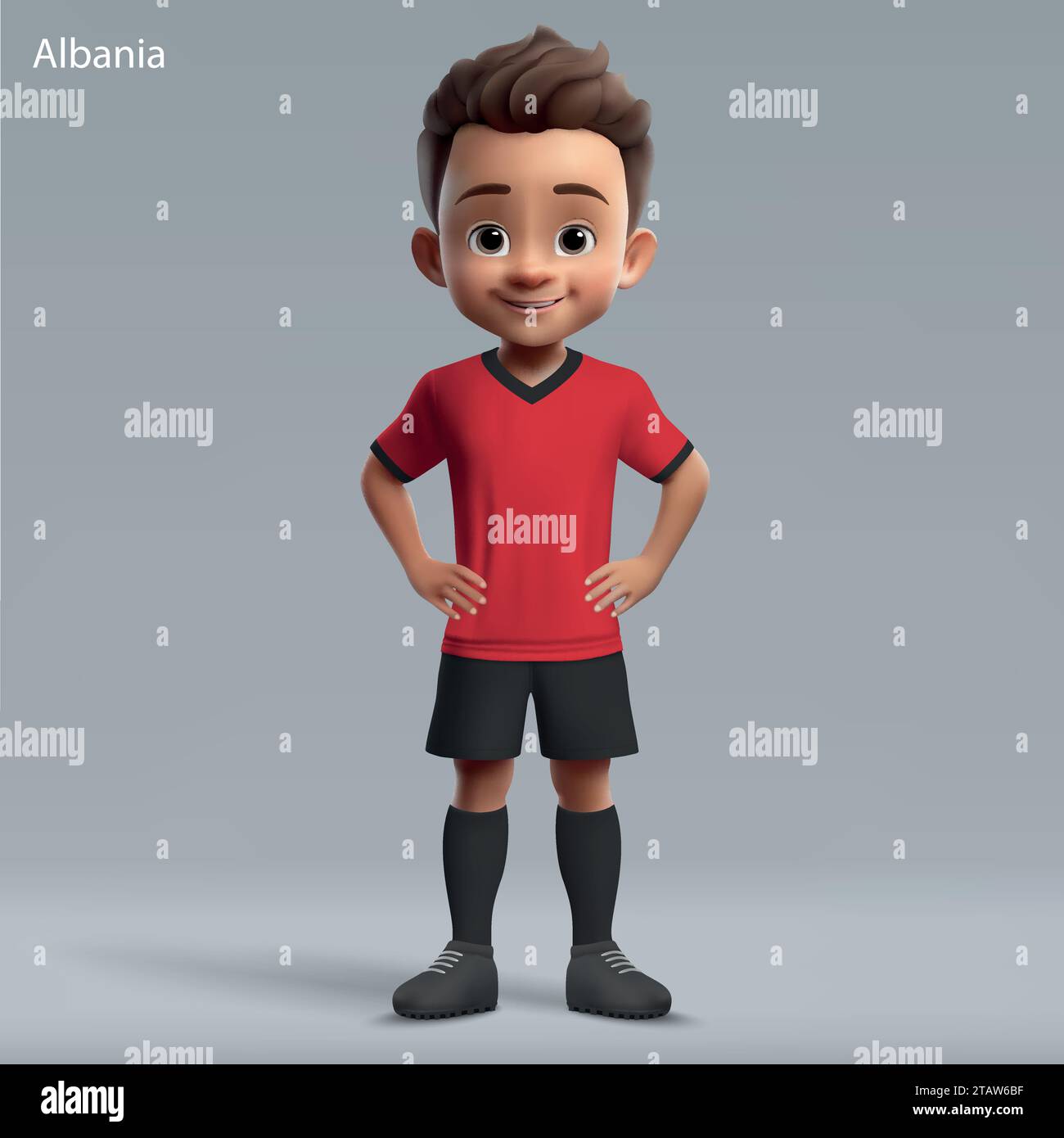 Albania team Stock Vector Images - Alamy