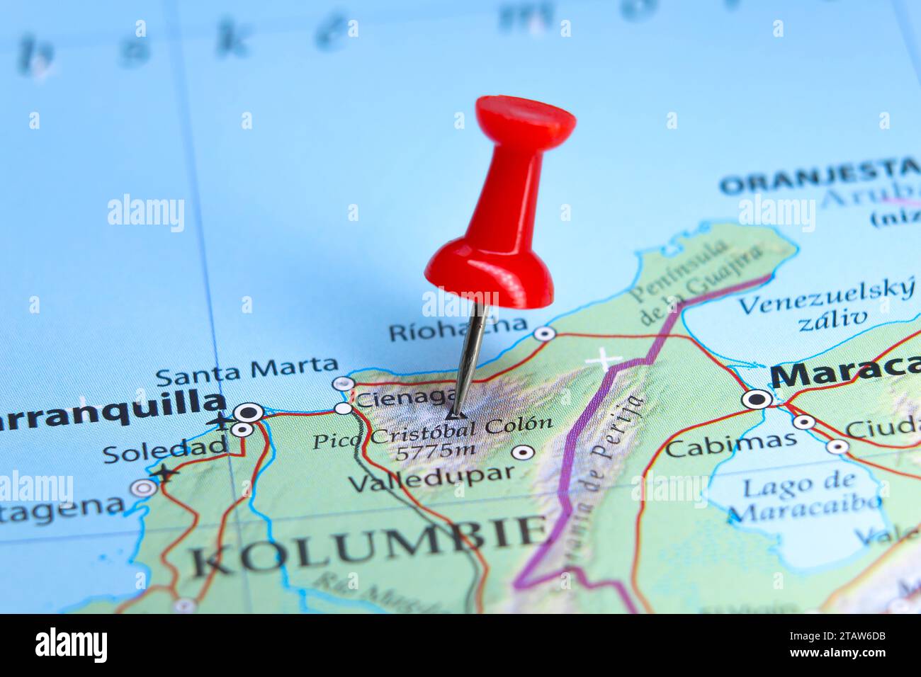 Colon island island map hi-res stock photography and images - Alamy