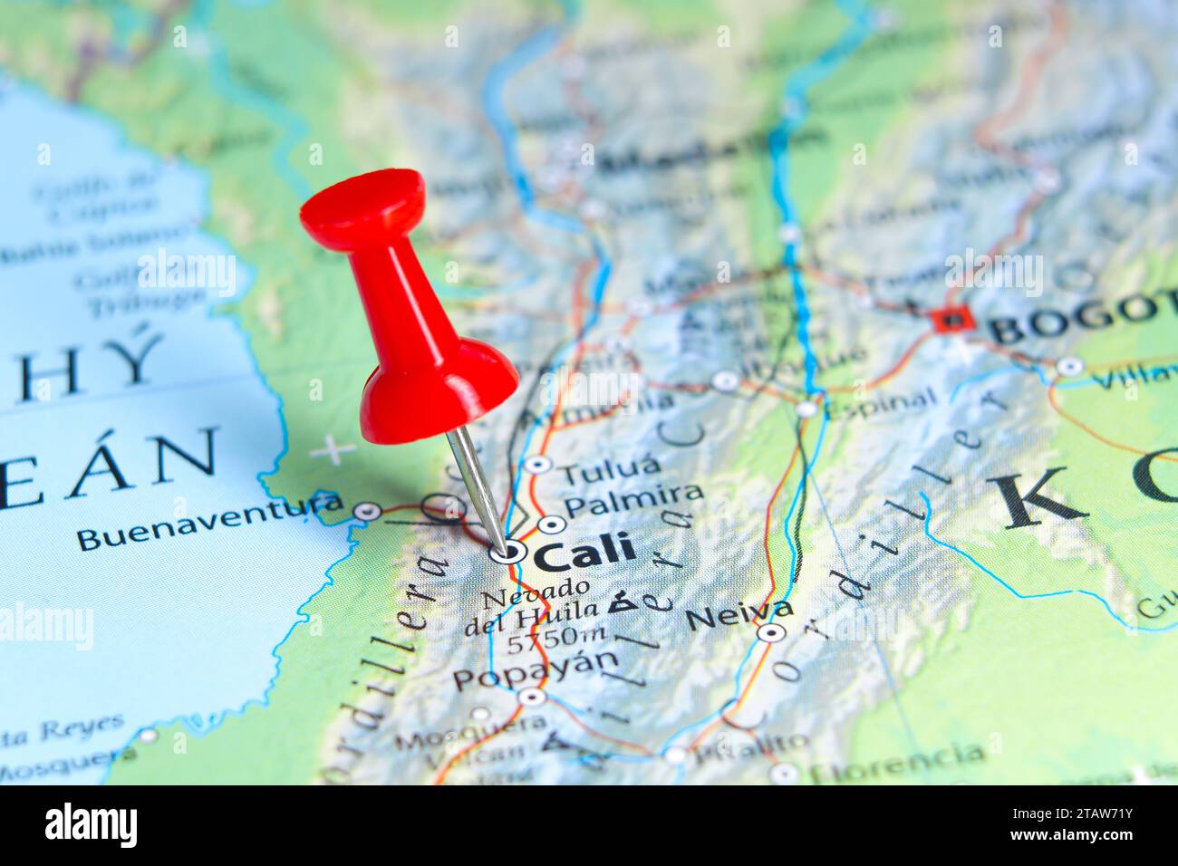 Cali map hi-res stock photography and images - Alamy