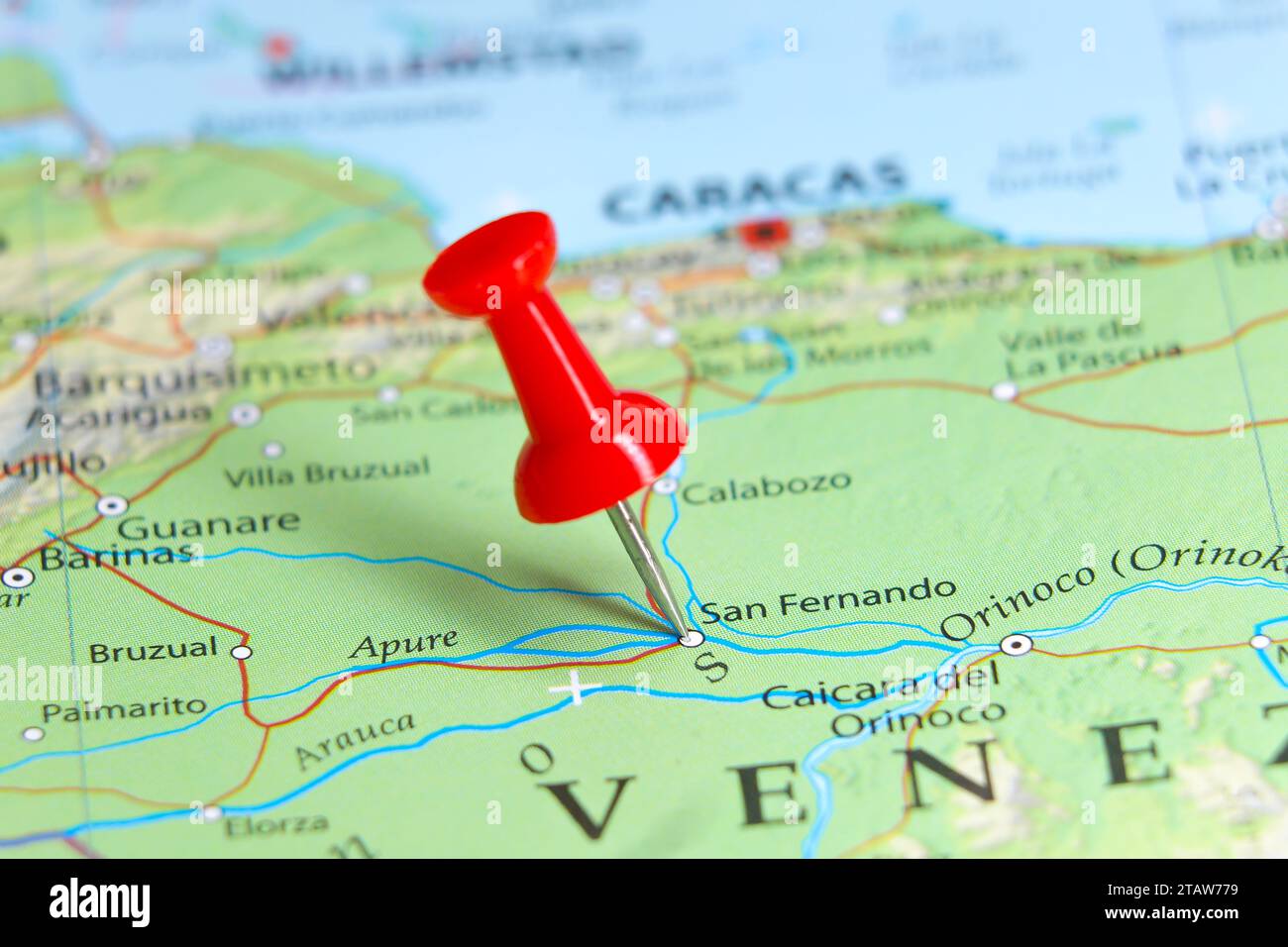 San fernando map hi-res stock photography and images - Alamy