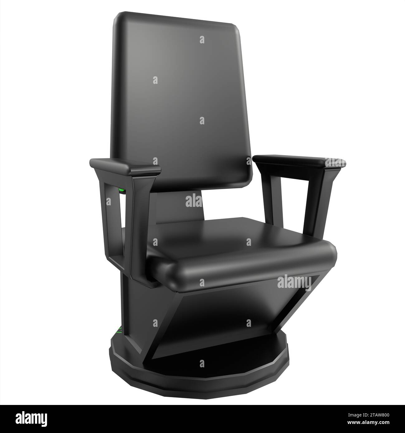 Technology Chair isolated on white background Stock Photo - Alamy