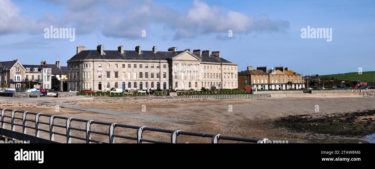 Around the UK - Beaumaris, viewed from the pier., Anglesey, North Wales ...