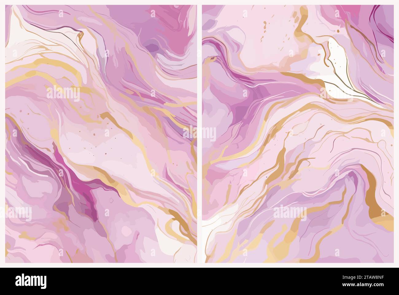 Luxury purple pink golden Stock Vector Images - Alamy